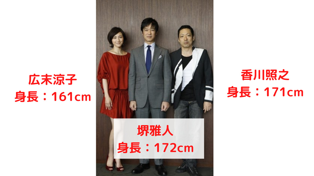 堺雅人の身長172cmはサバ読みしてる？芸能人と画像比較！体重も調査 | Cranq